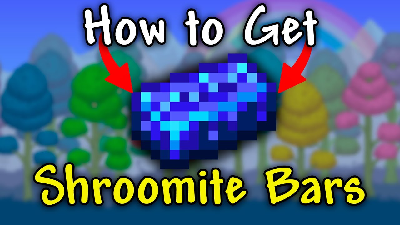 How to Get Shroomite Bars in Terraria 1.4.5 | Shroomite Bars Terraria ...