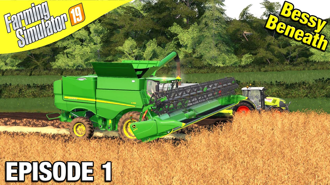NEW MAP, NEW START Farming Simulator 19 - Bessy Beneath with Daggerwin ...