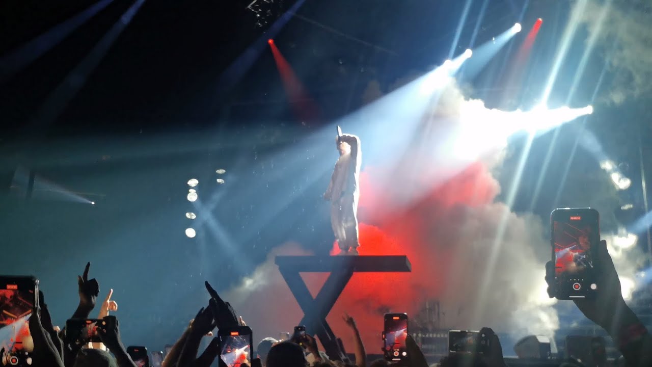 NF - LET YOU DOWN LIVE - NF HOPE TOUR 2023 - PRUDENTIAL CENTER - YouTube