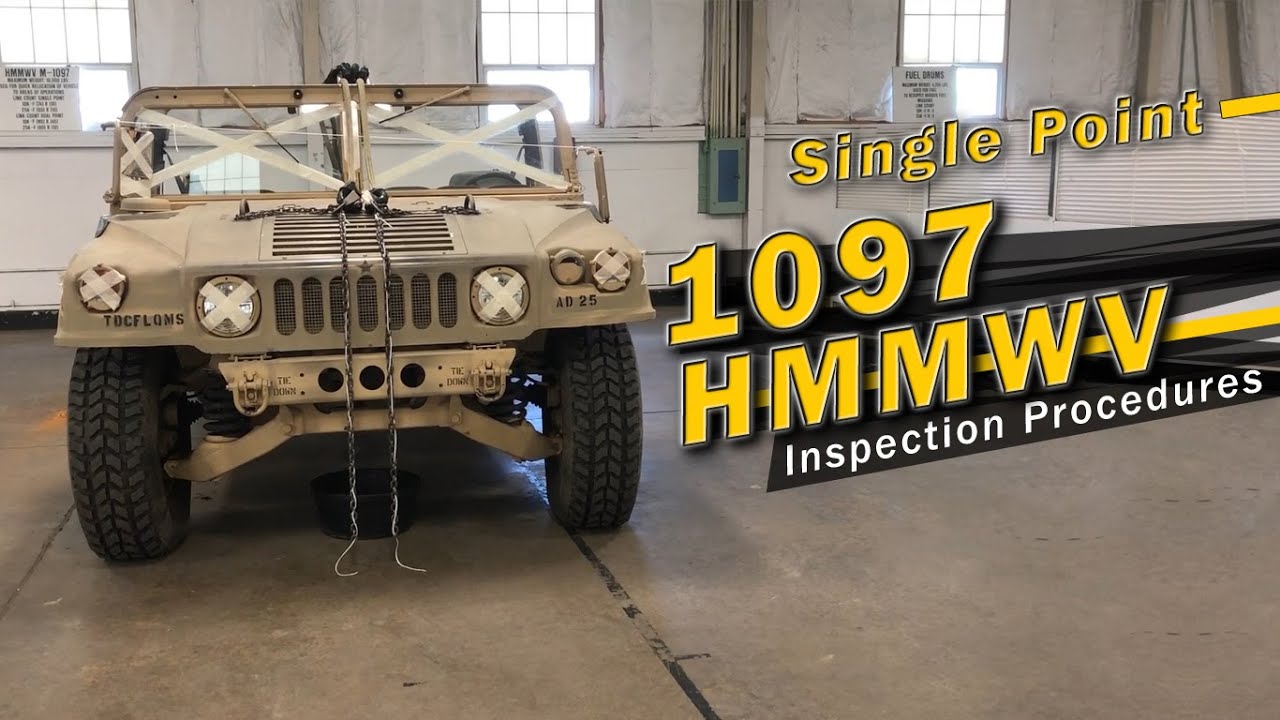 1097 HMMWV Single Point - Inspection Procedures - YouTube