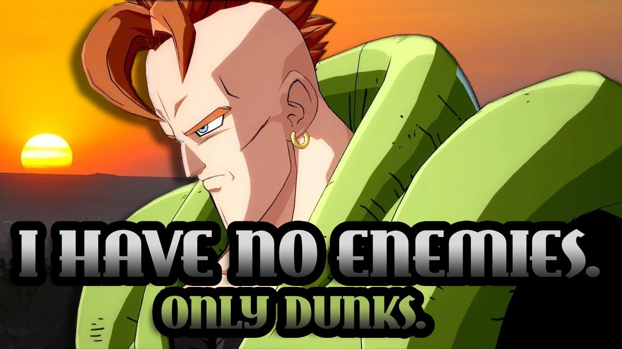 ANDROID 16 HAS NO ENEMIES IN DBFZ - YouTube