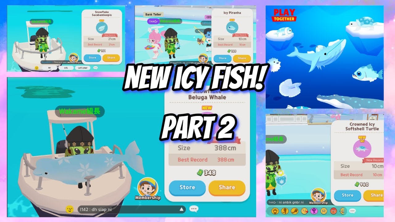 Hunting New Icy Fish! Play Together-Part 2 - YouTube