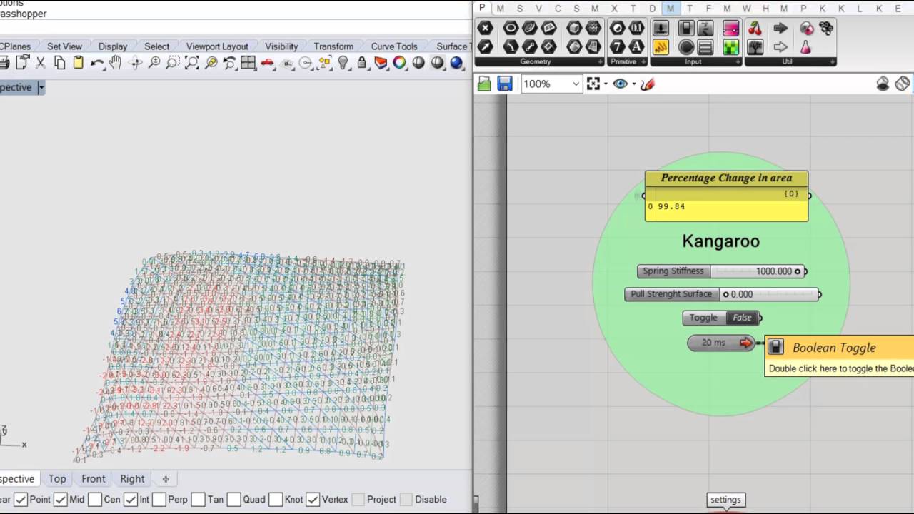 D2RP Flexible 2D Pattern - Kangaroo Unroll - YouTube