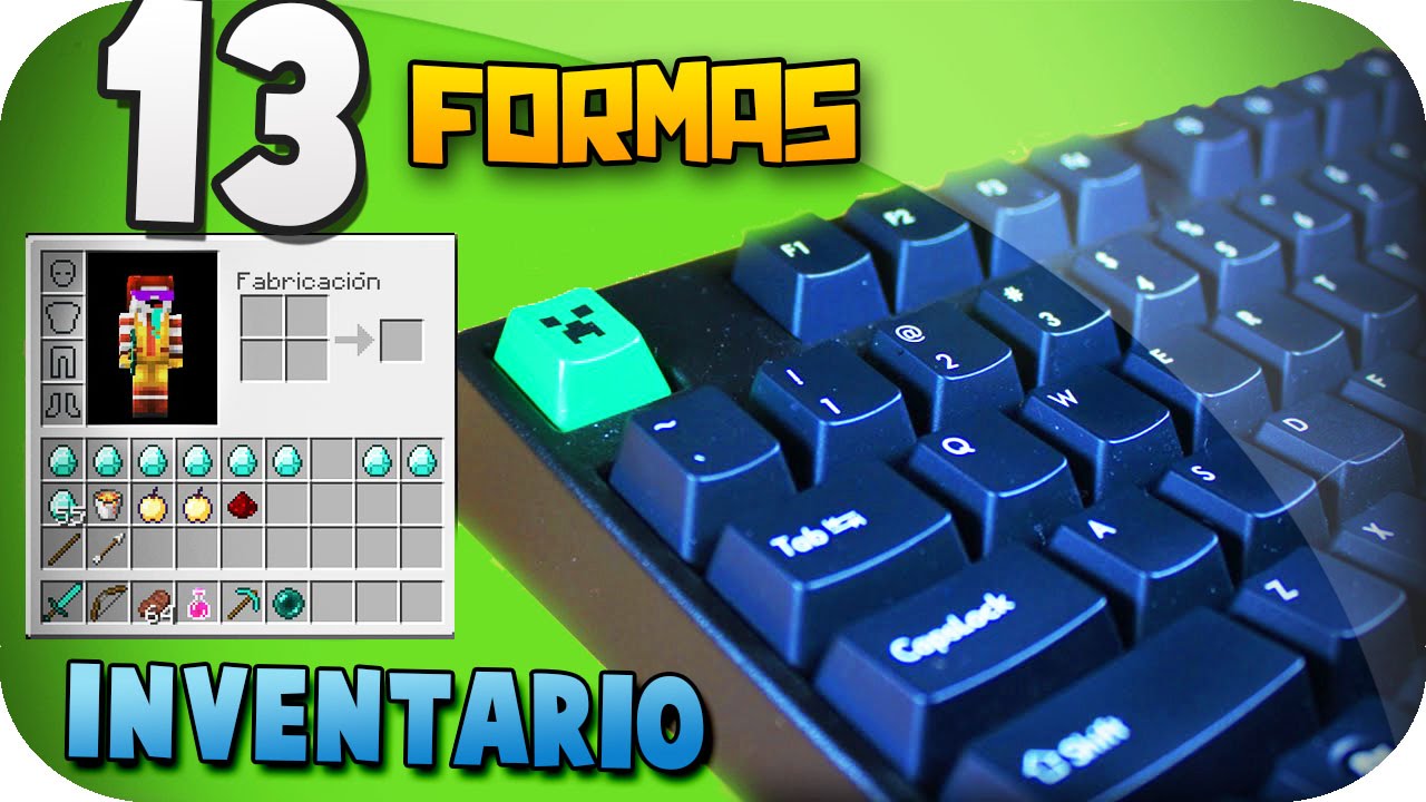 Las 13 Mejores Formas De Usar Su Inventario - Minecraft - YouTube
