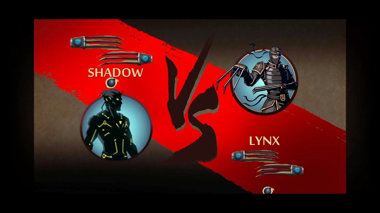 SHADOW WITH LYNX CLAW VS LYNX / shadow fight 2 / hero reborn / lynx ...