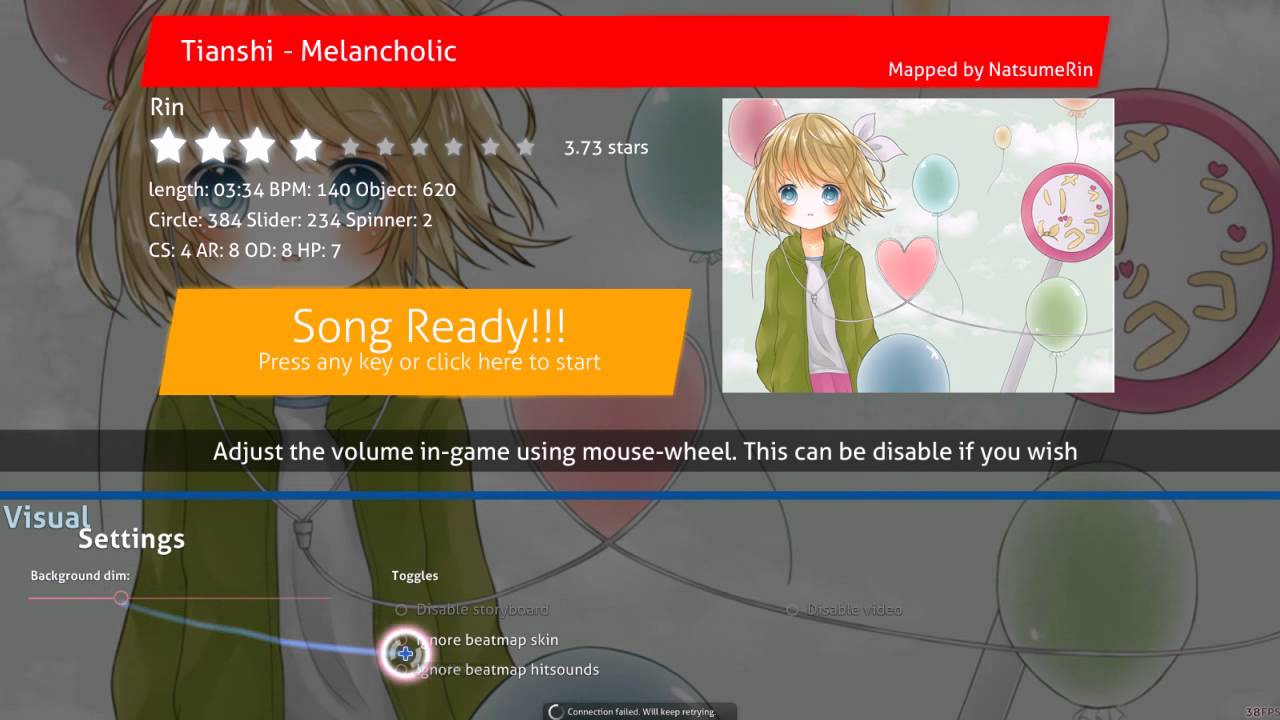 osu! ready interface - YouTube