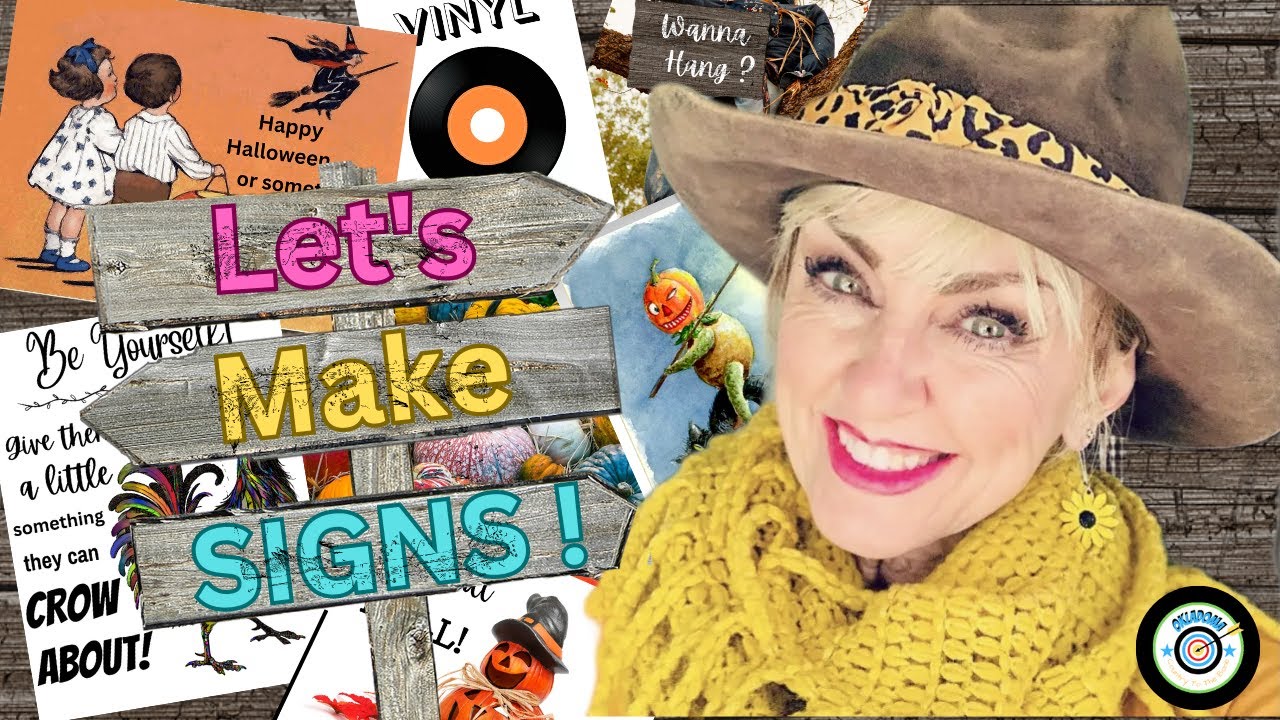 VINTAGE LOOKING SIGNS WITH POLYCRYLIC TRANSFER METHOD! EASY AND FUN ...