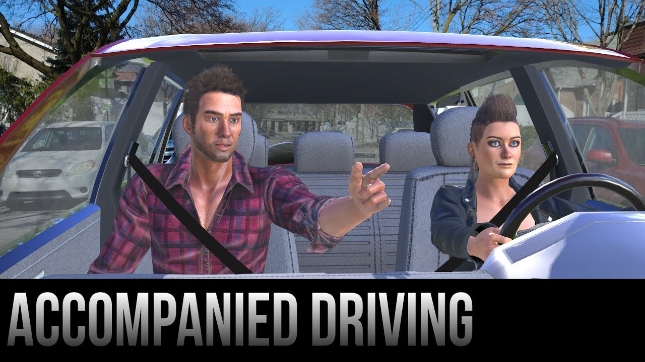 Accompanied Driving - YouTube