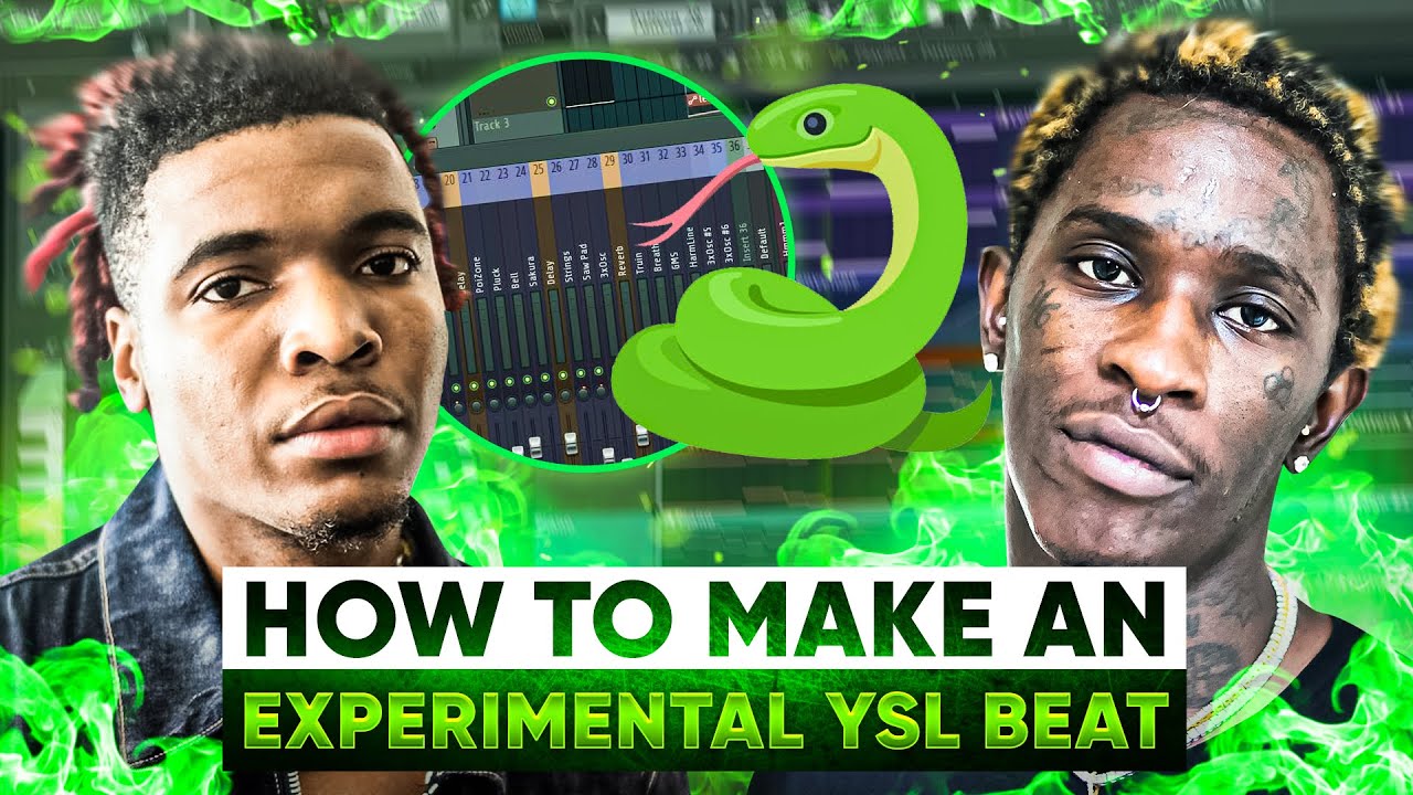 HOW TO MAKE AN EXPERIMENTAL YSL BEAT! (YOUNG THUG, GUNNA)- FL STUDIO ...