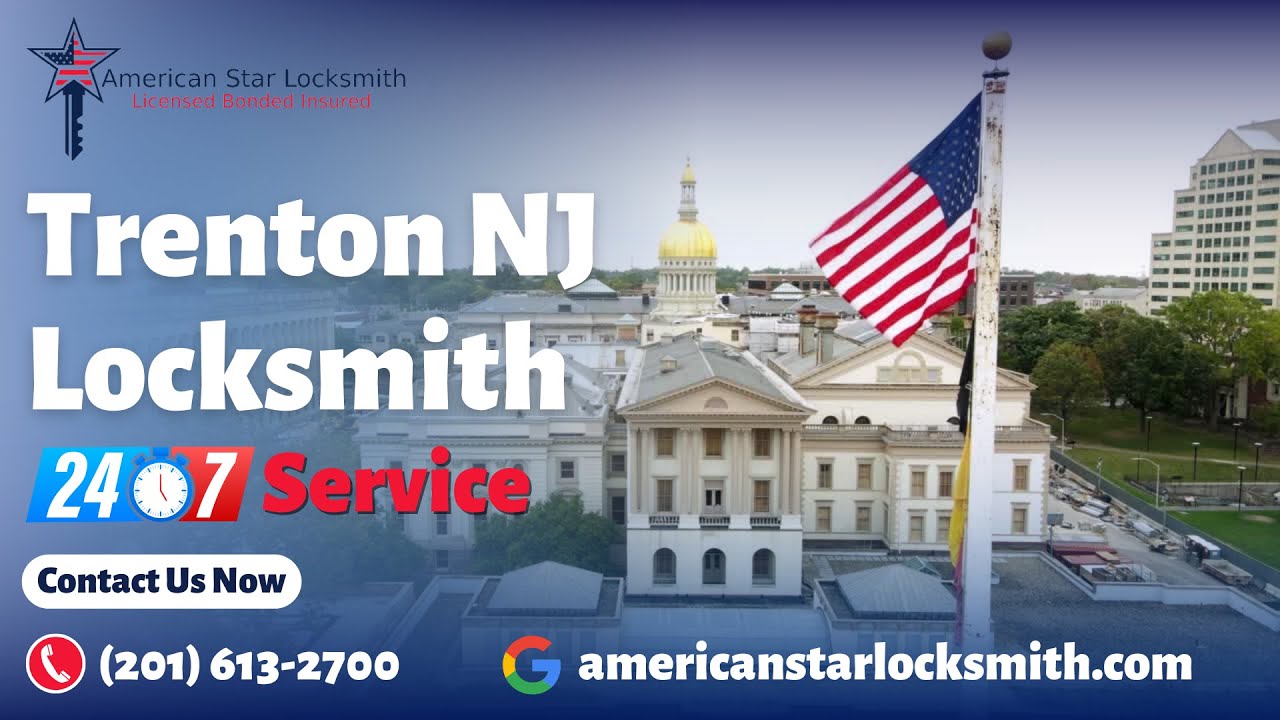 Trenton NJ Locksmith - American Star Locksmith - YouTube