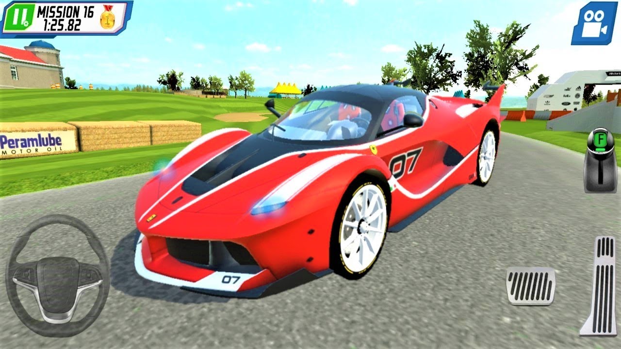 SUPERCAR Racing and Parking Game - Rennwagen Simulator - Auto Kinder ...