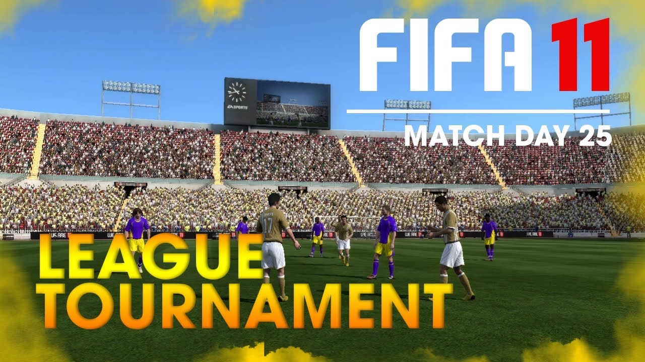 FIFA 2011 League Tournament | Match Day 25 Classic XI Vs World XI - YouTube