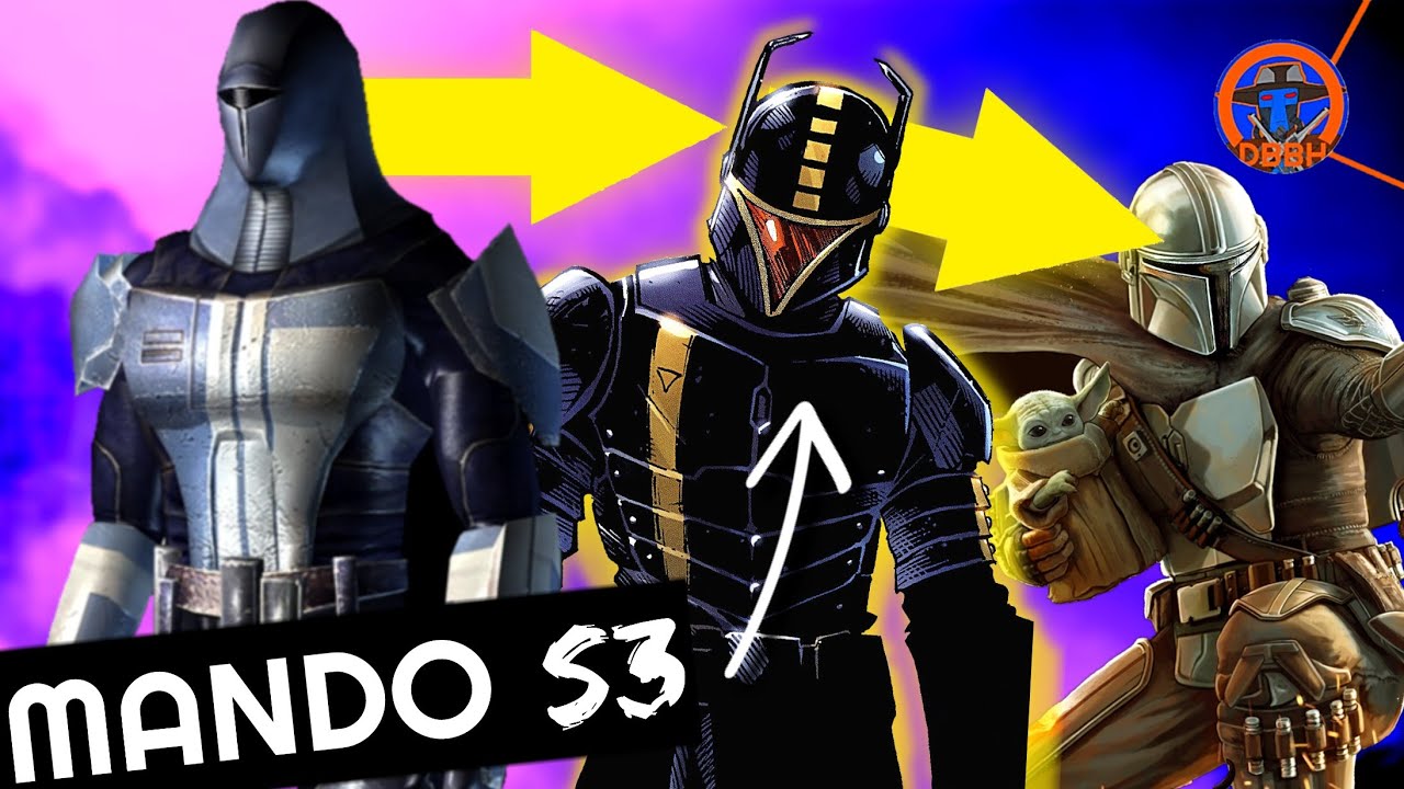 how Mandalorian armor EVOLVED from the Neo Crusaders to Din Djarin ...