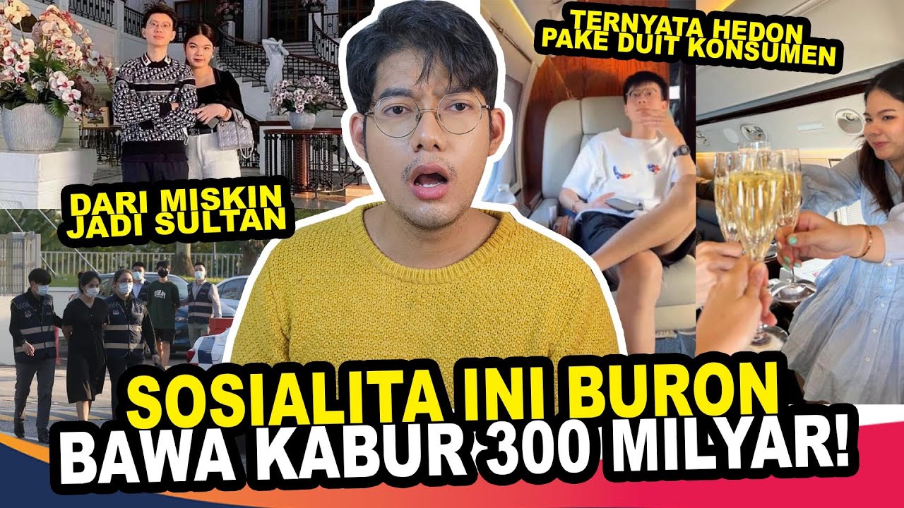 BURONAN SOSIALITA TIPU-TIPU KABUR BAWA 300M - YouTube