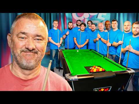 Stephen Hendry vs 11 Pool Players (Worst to Best)