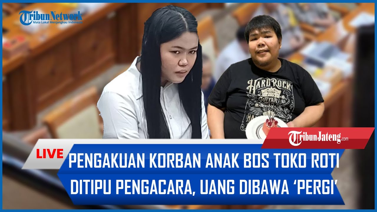 🔴 PENGAKUAN Korban Anak Bos Toko Roti, Jual Motor Demi Bayar Pengacara ...