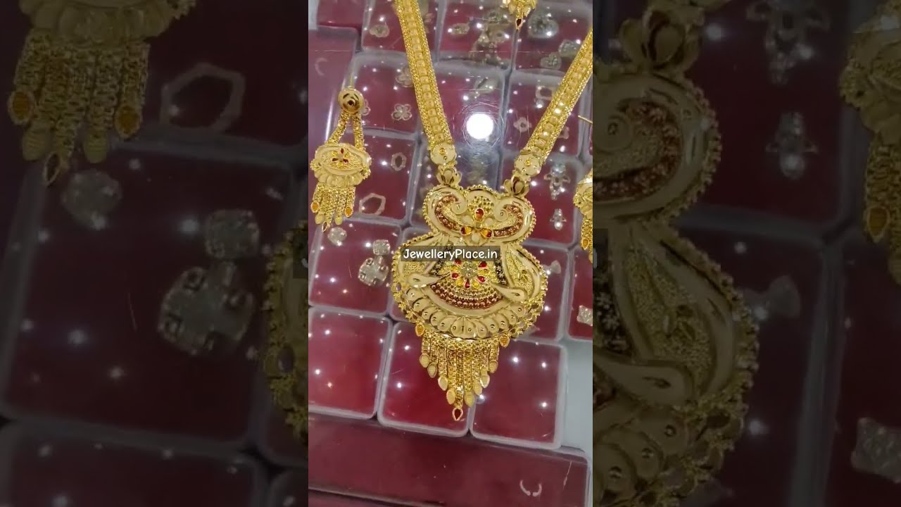 TJP Gold Plated Jewelry set