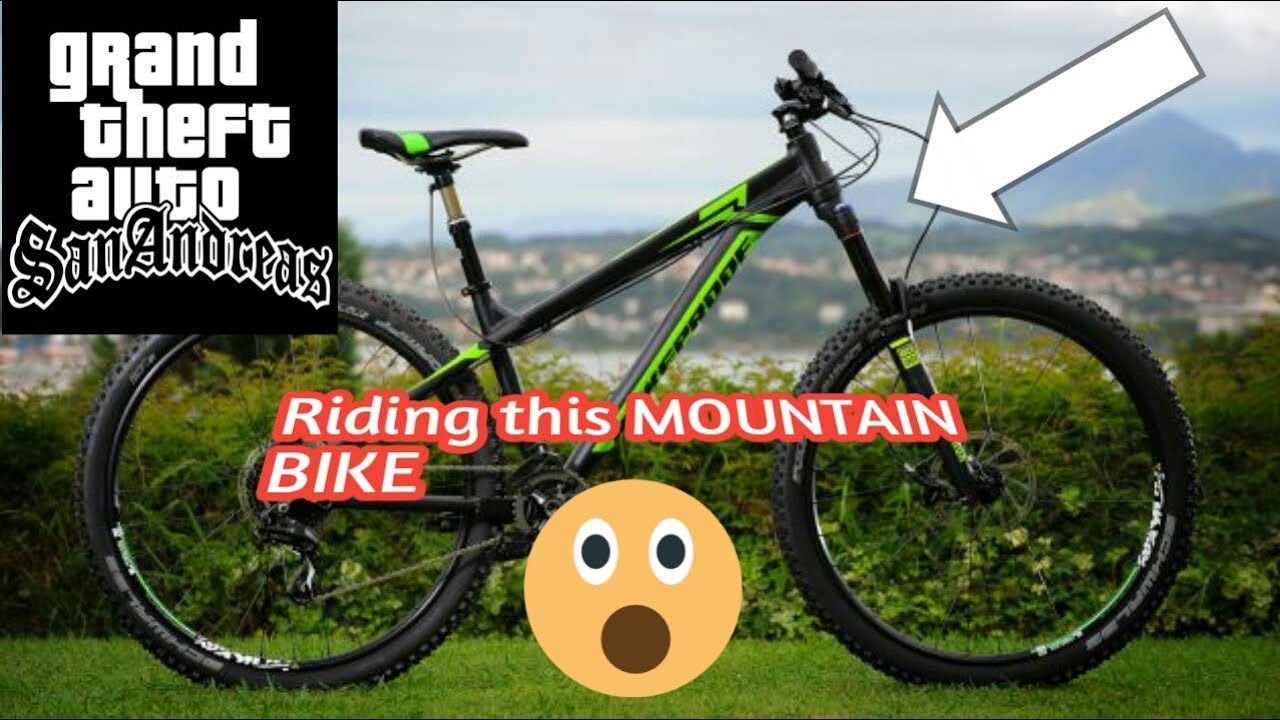 GTA San Andreas | Mountain Bike riding | in mountains. - YouTube