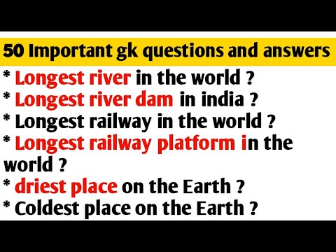 Gk questions and answers| Gk key | Gk quiz | Gk for Govt Jobs | | Gk ...