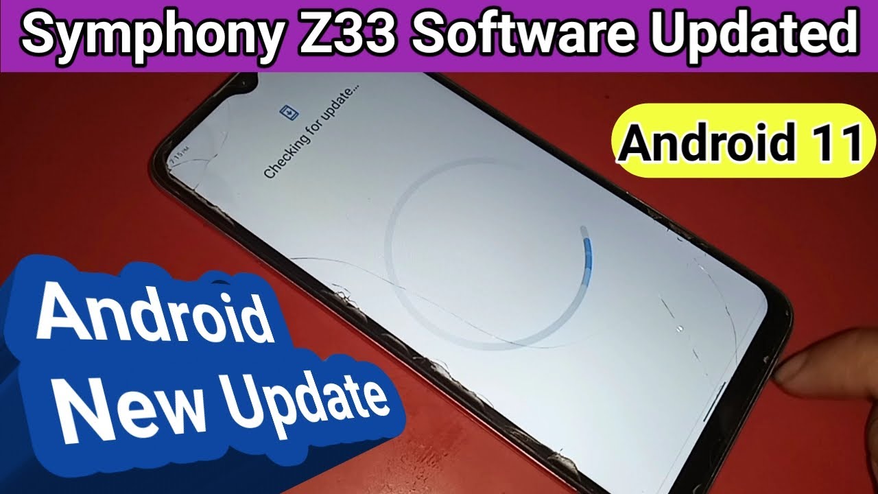 Symphony Z33 system software Update - YouTube