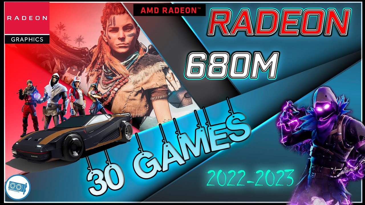 RDNA 2 Radeon 680m in 30 Games | Ryzen 7 6800H, R9 6900HS, R9 6980HX ...