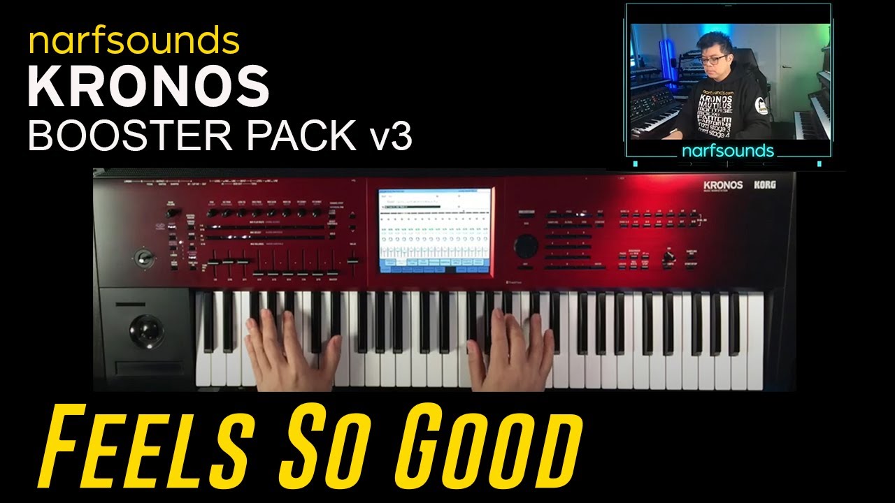 Feels So Good Van Halen | Keyboard Synth Cover Sounds | Korg Kronos ...
