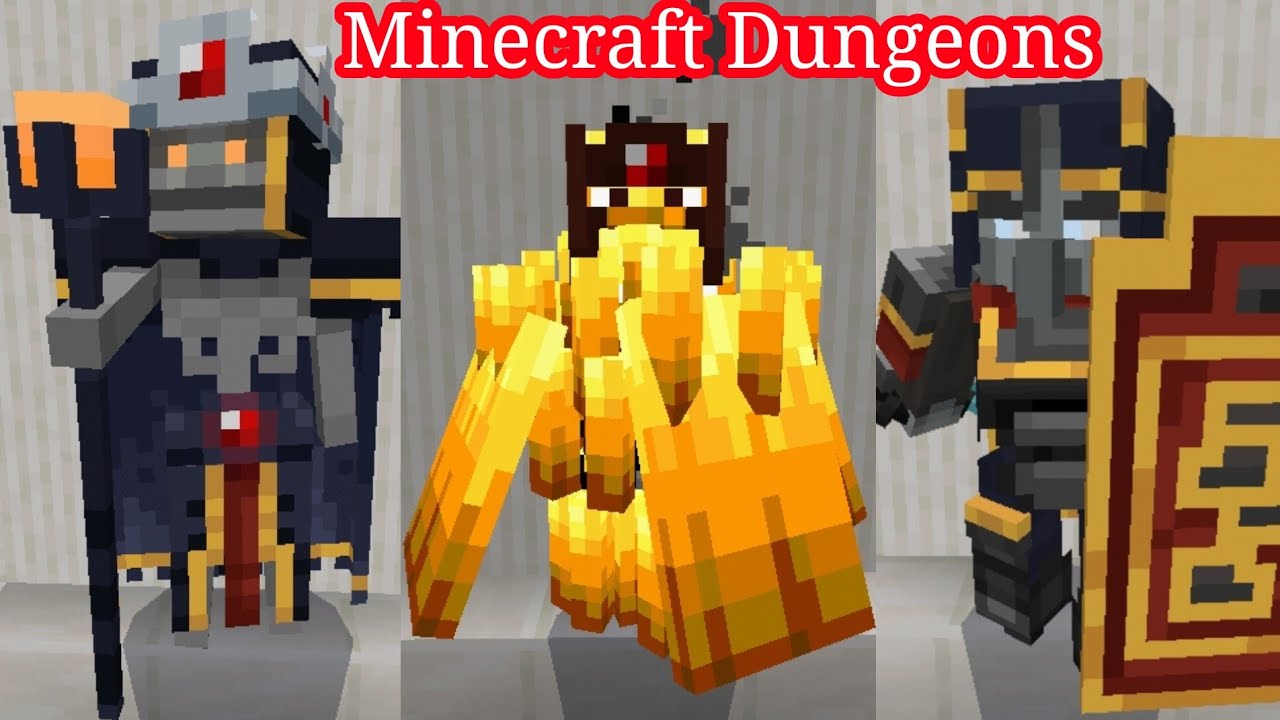 More Mobs Fight in Tower Arena | Minecraft Dungeons Addon (BOSS Update) | By Empty Coso - YouTube