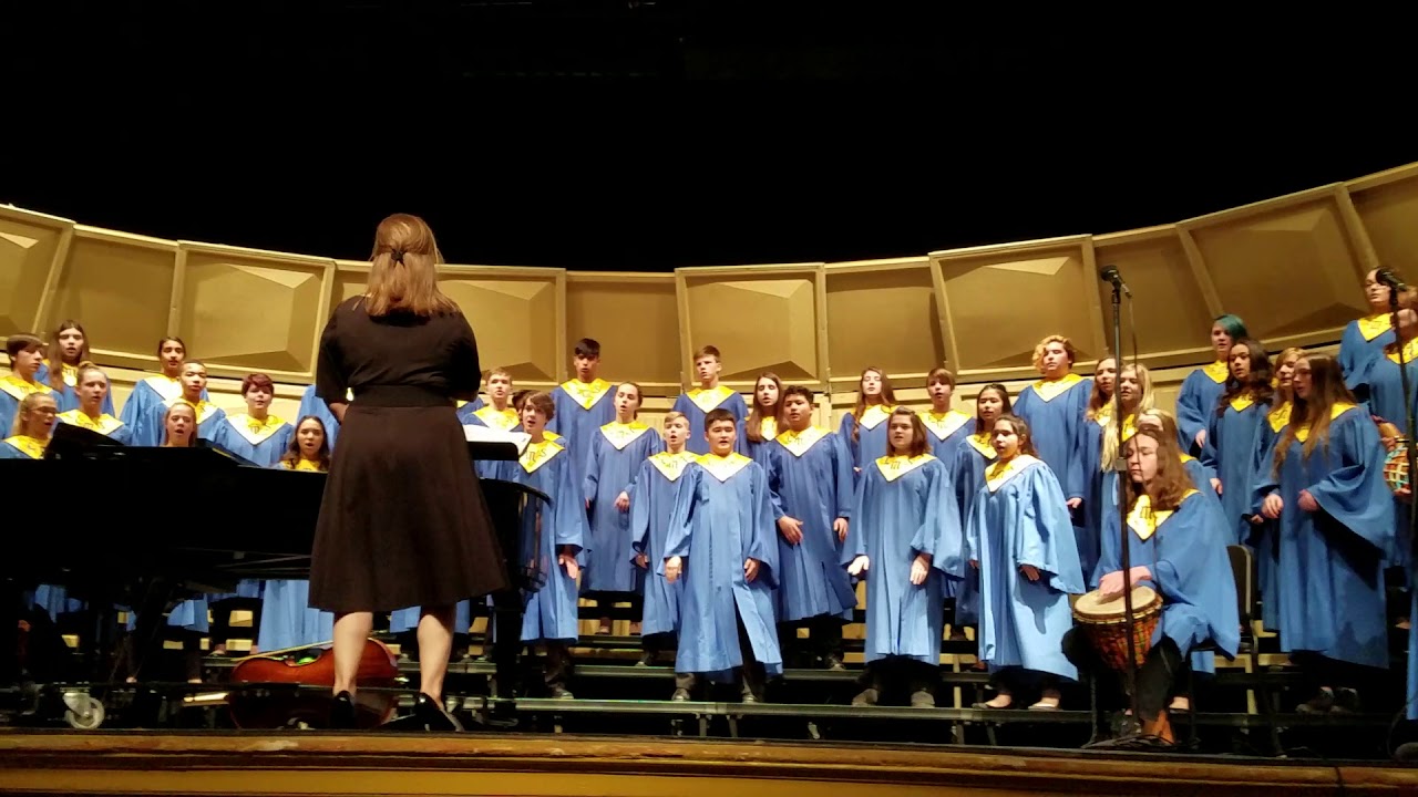 Leslie MSCHOOL Choir Salem Oregon 2018 SALEM KEIZER FESTIVAL ADVANCED ...
