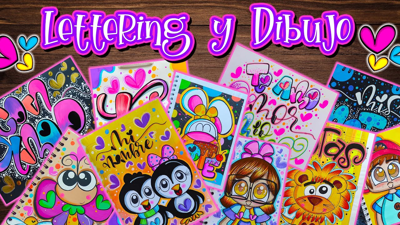 💕TALLER DE LETTERING y DIBUJO/ Aprende Paso a Paso😍 - YouTube