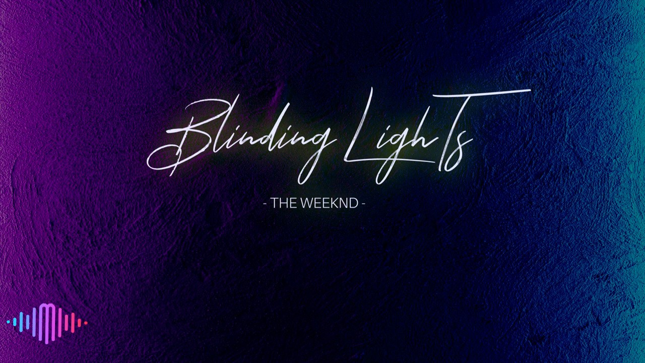 The Weeknd - Blinding Lights (Lyrics) 🎵 - YouTube
