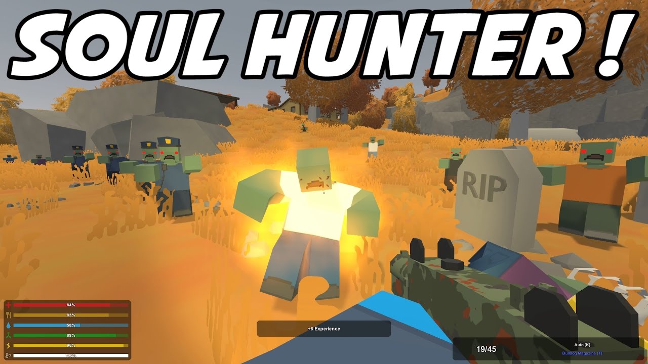 UNTURNED - "Dark Zombie Souls!" Episode 66 (Role-play Russia Map) - YouTube