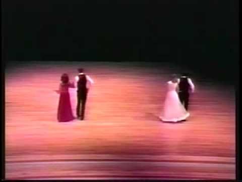 Ballroom Foxtrot dance Lift Routine - YouTube