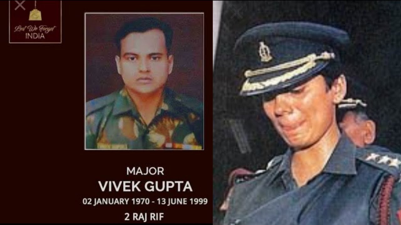 MAJOR VIVEK GUPTA , 2 RAJ RIF - YouTube
