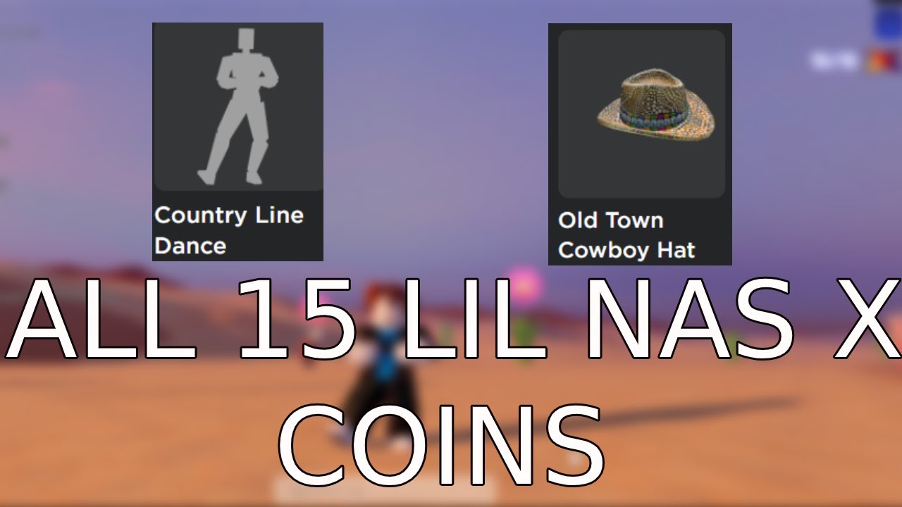 ALL 15 LIL NAS X COINS (GAME LINK IN DESC) - YouTube