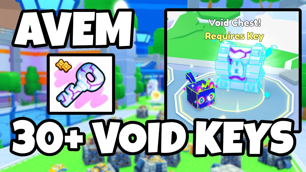 FOLOSIM 30+ DE BUCATI DIN NOILE VOID KEYS IN PET SIMULATOR 99 - YouTube
