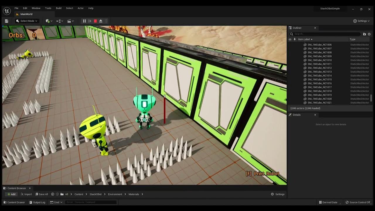 Stack O Bot Spike Trap Final - YouTube