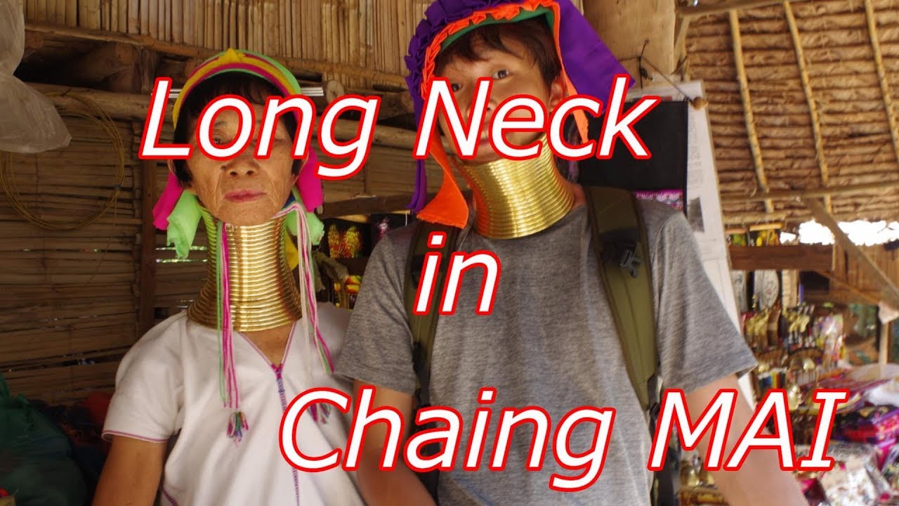 Long Neck People in Chiang Mai(世界一周） - YouTube