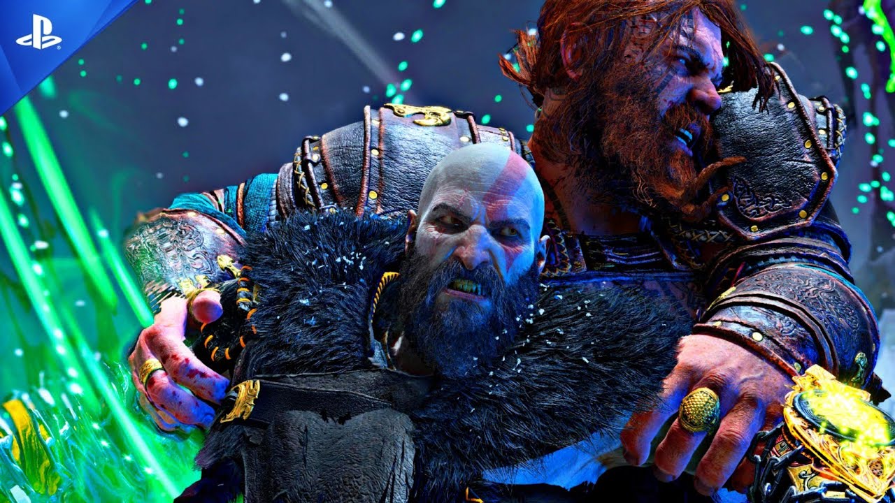 God of war Ragnarök - Kratos vs THOR BOSS Fight |GMGoW+|No Damage (PS5 ...