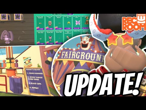 Rec Room's NEW FAIRGROUND Rec Center, Bonky's Blast, & Seer's Shop ...