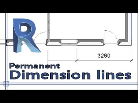 Revit - How to insert Dimension lines - YouTube
