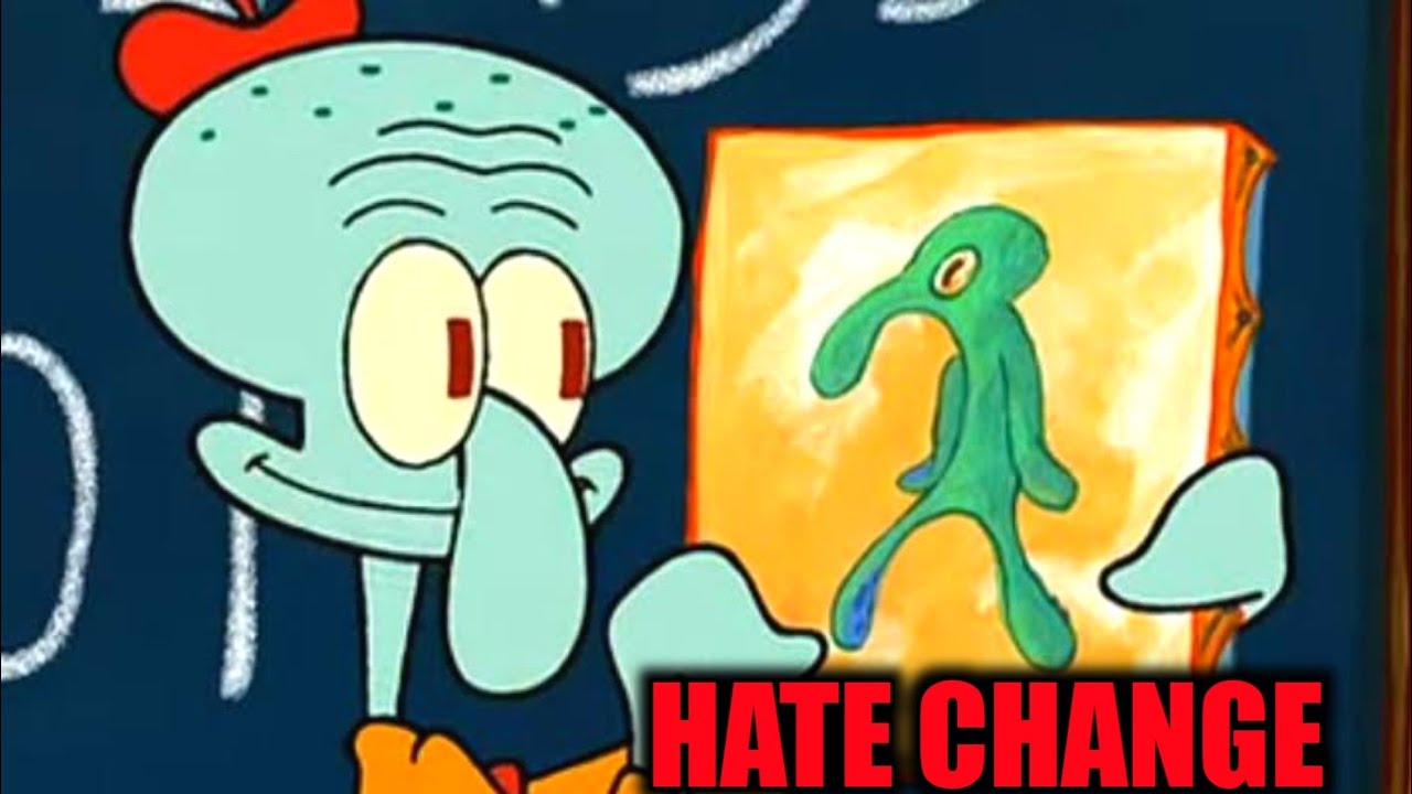 10 Reasons Why Squidward hates change - YouTube