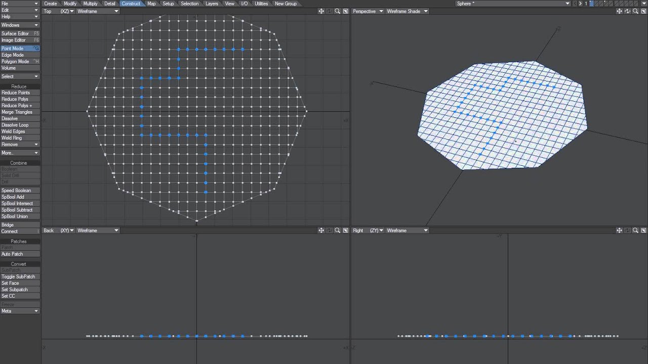 LightWave Model - Point Selection Order, Save - YouTube