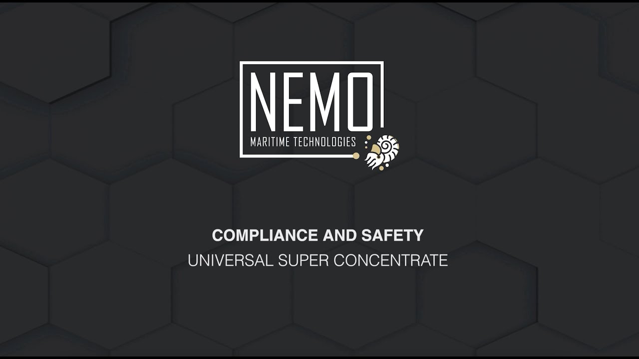 NEMO | Compliance and Safety with Universal Super Concentrate - YouTube