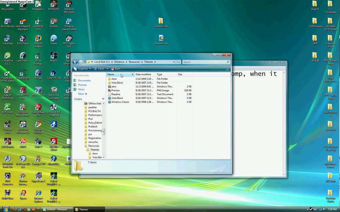 HOW TO: Install Themes On Windows Vista - YouTube