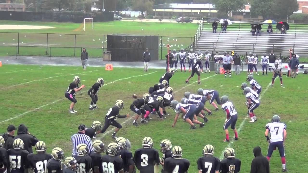 BHS JV Football vs Plainview's Hawks - Mike [QB] Highlights - YouTube