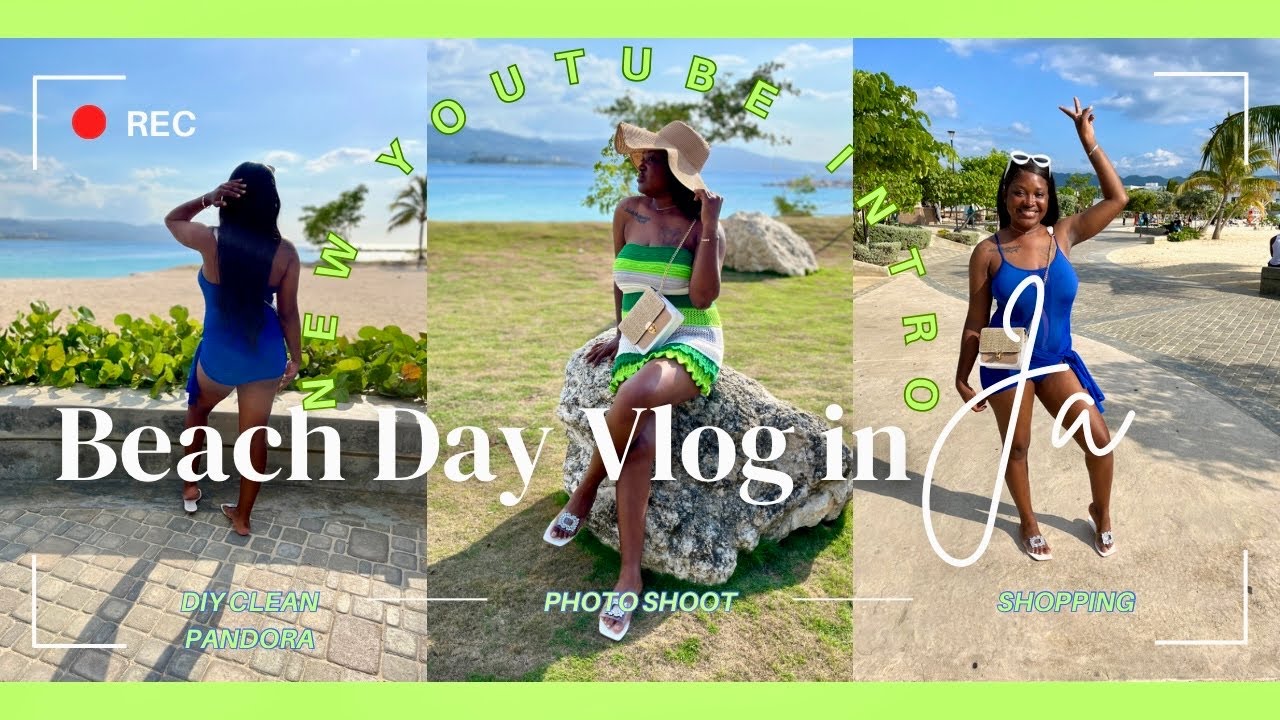 Beach Day Vlog In Jamaica + How To Clean Your Pandora +New youtube ...