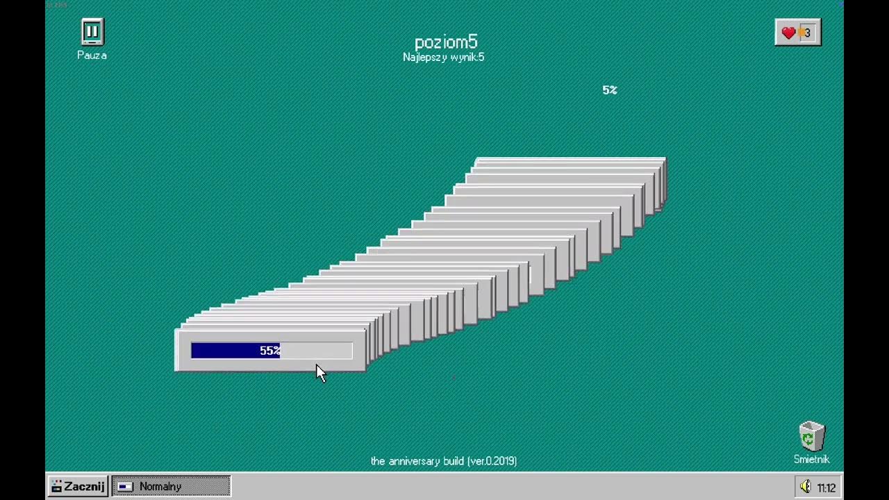 Progressbar95 special 5th anniversary mode (Levels 1-10) - YouTube