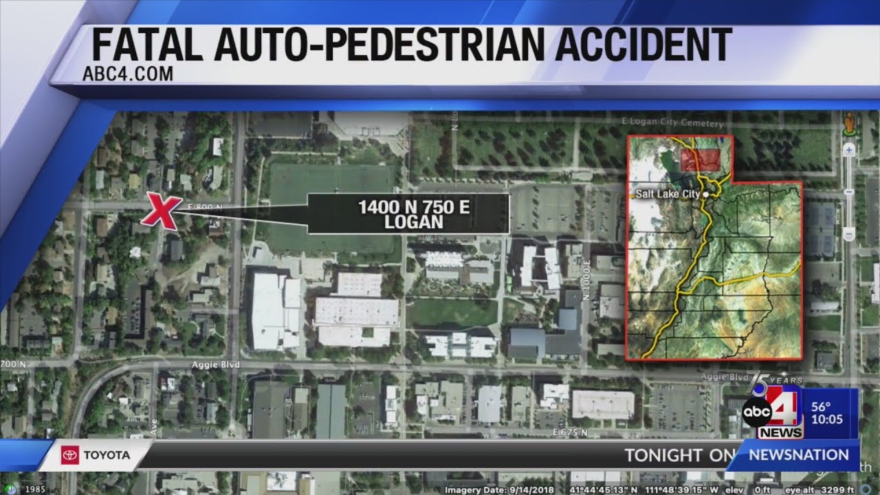 Woman dies after being struck by pickup truck in Logan - YouTube