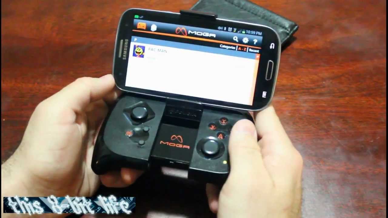 MOGA Mobile Gaming Controller Review - YouTube