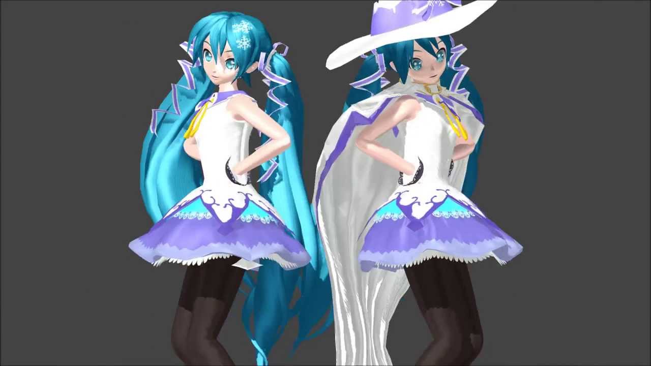 【VM】Sweet Magic, Miku snow magical 2014 (Project Diva Arcade Future ...